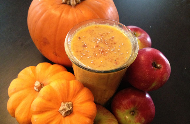 A Fall Favorite: Pumpkin Apple Smoothie - Joe Cross