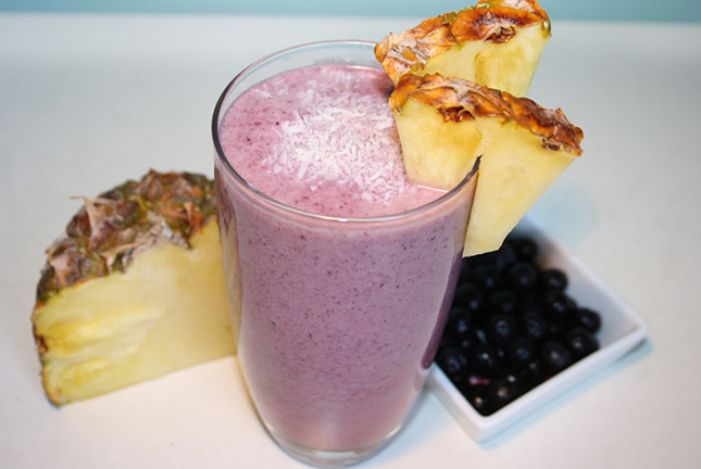 Blueberry Piña Colada - Joe Cross