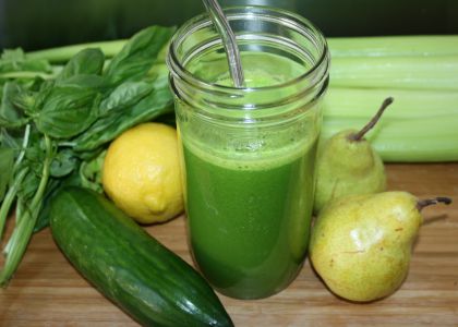 Pear and Basil Juice | Reboot With Joe